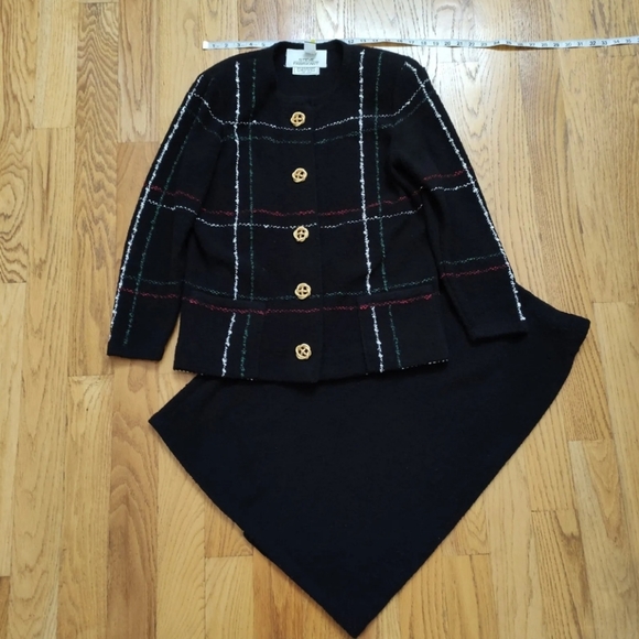 Steve Fabrikant | Skirts | Vintage Steve Fabrikant 2 Piece Wool Blend ...